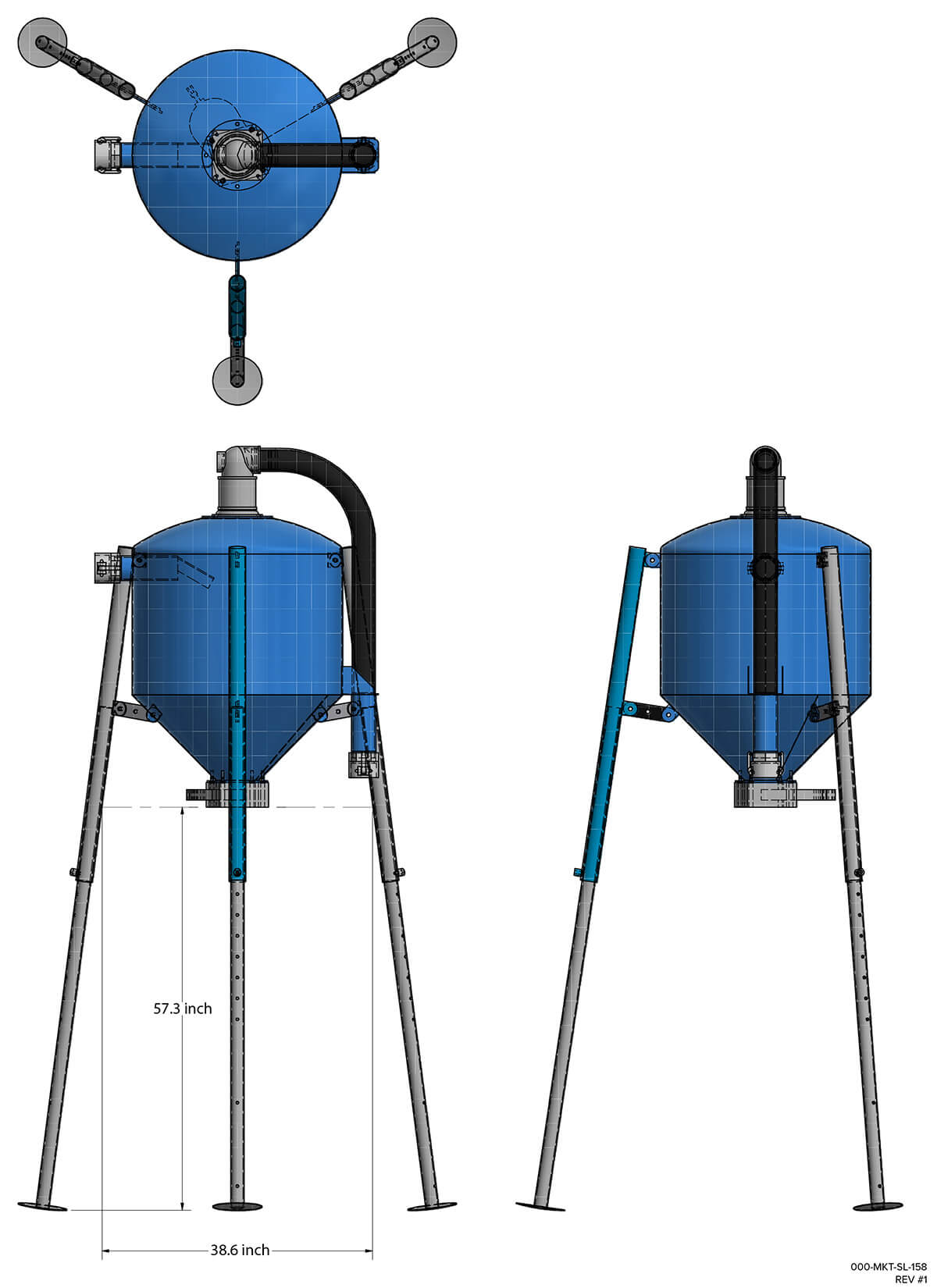 Vacuum Hopper Unit | Vacuum Systems | Elastec