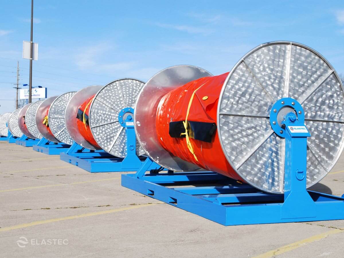 How To Select A Containment Boom Reel | Elastec