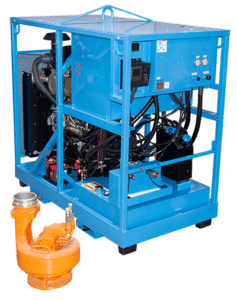 D100 Power Unit With Salvage Pump | Elastec
